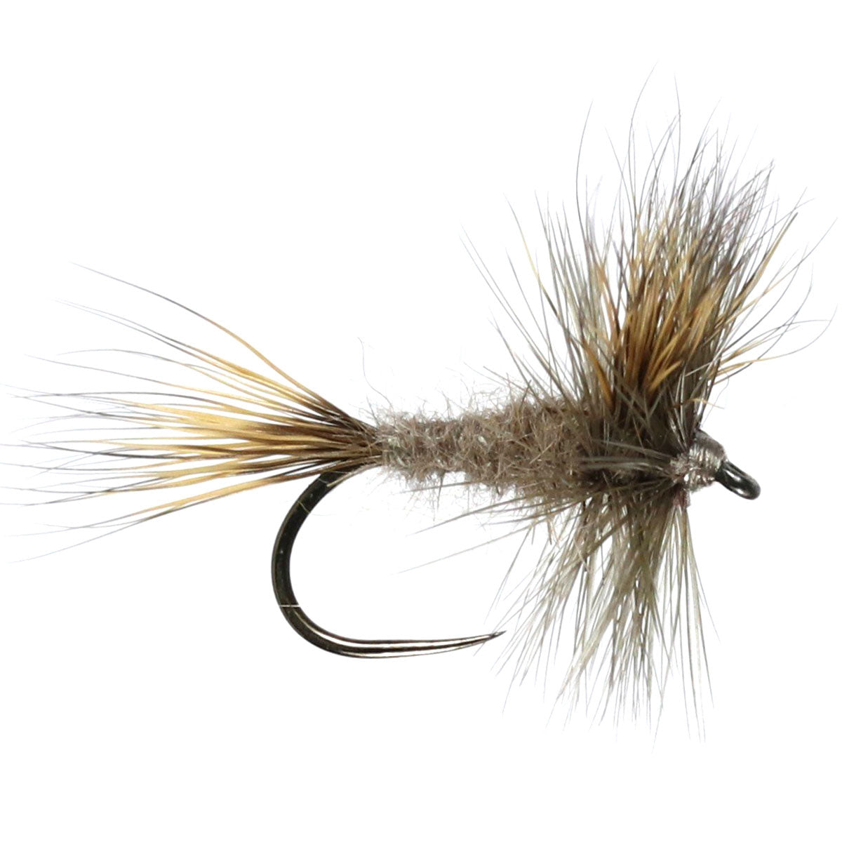 Grey Wulff Barbless – Peaks Fly Fishing