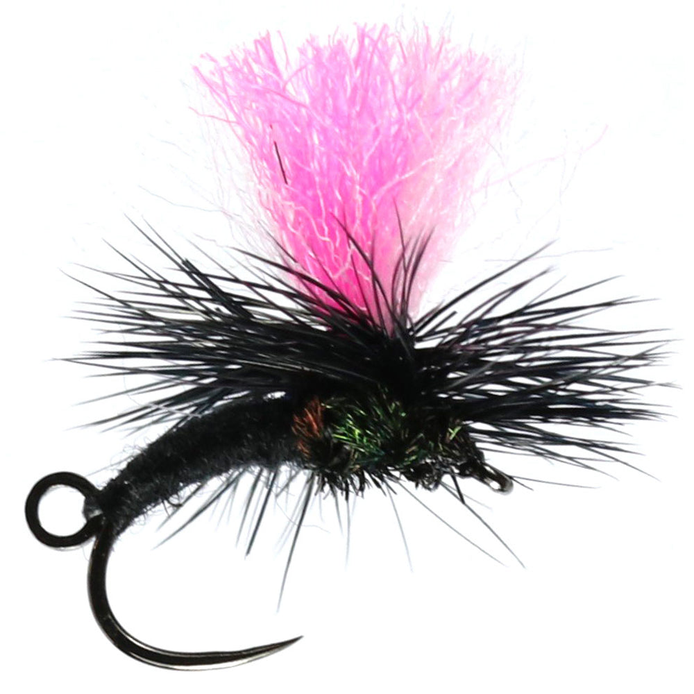 Klink And Dink Black Midge Barbless – Peaks Fly Fishing