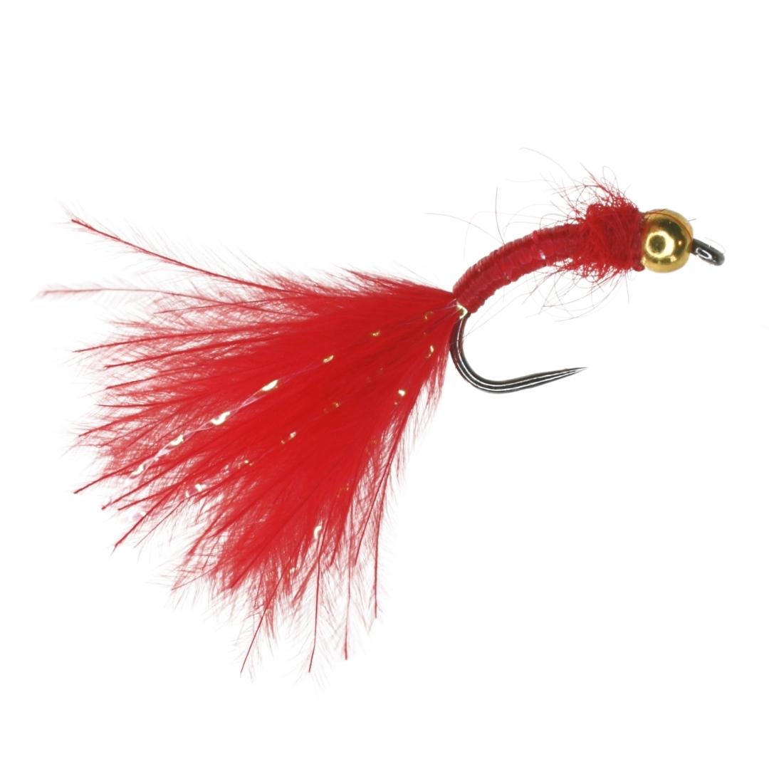 Bh Bloodworm Barbless (Size 10) – Peaks Fly Fishing