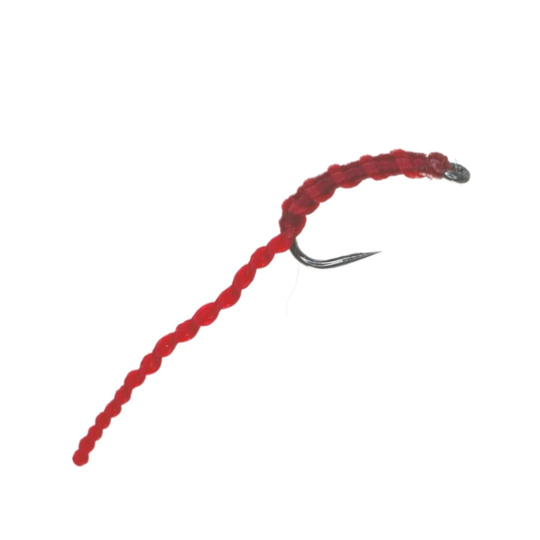 Bloodworm Flexi Floss Barbless (Size 12) – Peaks Fly Fishing