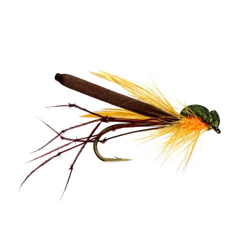 Orange Foam Daddy – Peaks Fly Fishing