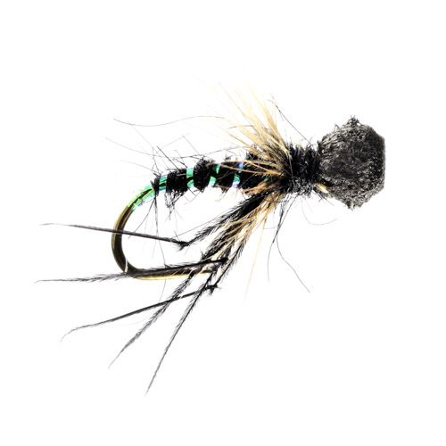 Popper Hopper Black – Peaks Fly Fishing